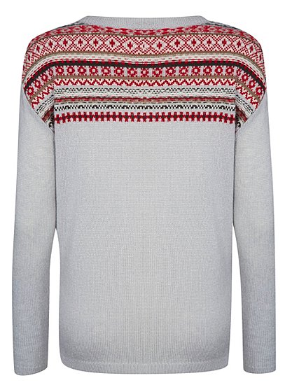 Christmas Fairisle Robin Jumper | Women | George at ASDA Christmas Fairisle Robin Jumper | Women | George at ASDA