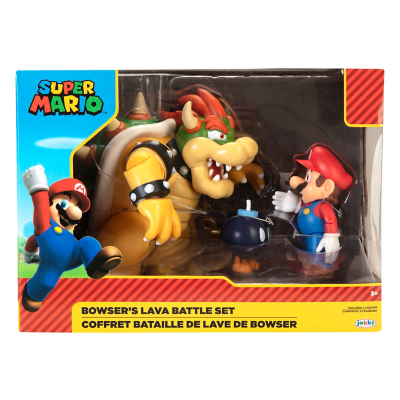 Nintendo Mario vs. Bowser Diorama Set | Toys & Character | George at ASDA