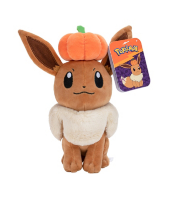 Pokémon Eevee 8-Inch Plush with Pumpkin | Soft Toys | George at ASDA