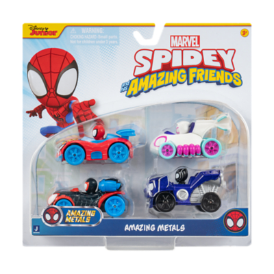 Marvel’s Spidey and His Amazing Friends Amazing Metals 4 Pack Die-Cast ...