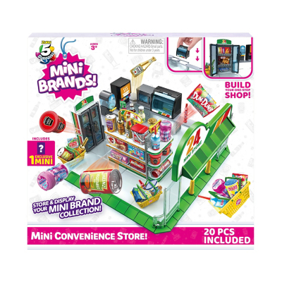 5 Surprise Mini Brands Convenience Store Playset with 1 Exclusive Mini ...