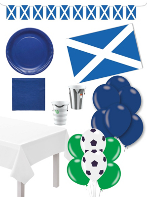 Scotland Euro 2024 Deluxe Party Kit for 16 | Toys & Character | George ...