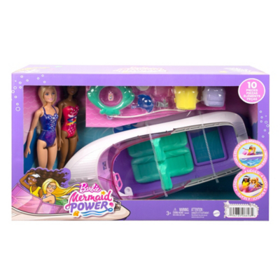 Barbie Mermaid Power Boat with 2 Dolls | Toys & Character | George at ASDA