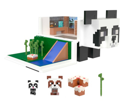 Minecraft Mob Head Minis Panda Playhouse Playset | Toys & Character ...