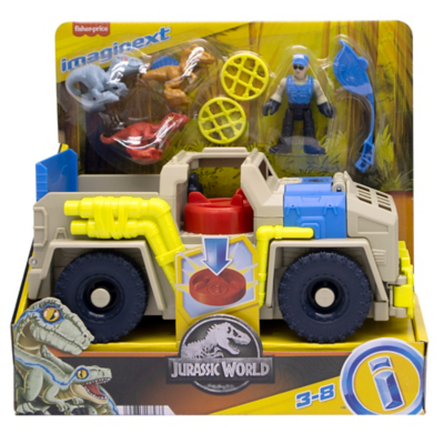 Imaginext Jurassic World Track & Transport Dino Truck | Toys ...