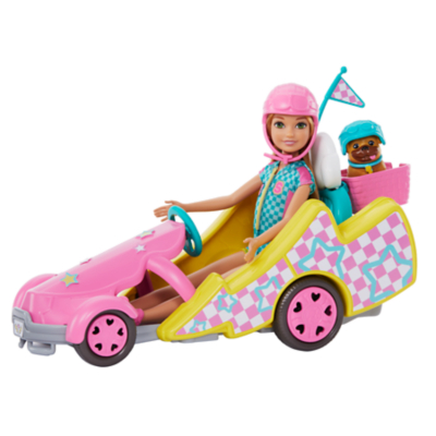 Barbie and Stacie to the Rescue™ Barbie Stacie Racer Doll with Go-Kart ...