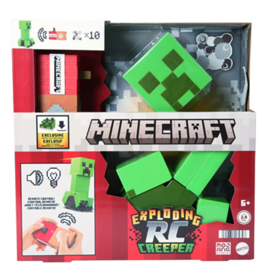 Minecraft Exploding RC Creeper | Action Figures & Playsets | George at ASDA