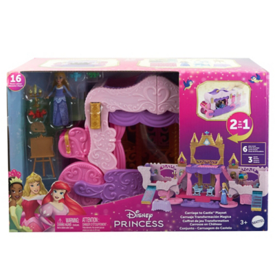 Disney Princess Carriage To Castle Playset | Dolls & Accessories ...