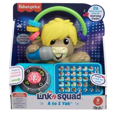 Fisher-Price Link Squad A To Z Yak | Baby & Toddler Toys | George at ASDA