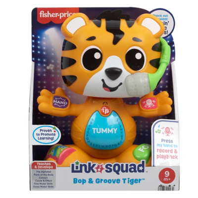 Fisher-Price Link Squad Bop & Groove Tiger | Toys & Character | George ...