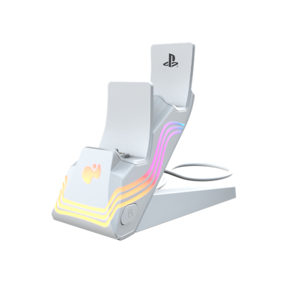 PDP Afterglow Wave LED PS5 Dual Charger | Toys & Character | George at ASDA