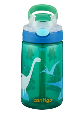 Gizmo Flip AUTOSPOUT™ Kids Water Bottle Green Dino | Home | George at ASDA