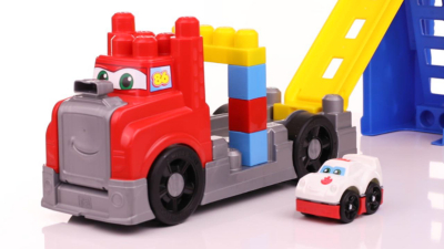 MEGA BLOKS Build & Race Rig | Toys & Character | George at ASDA