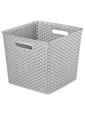 Curver My Style Cube 25L Grey | Home | George at ASDA