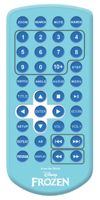 Lexibook 7 Inch Disney Frozen Portable DVD player | Home & Garden | George