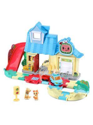 Vtech Cocomelon Toot-Toot Drivers JJ's House Track Set | Toys ...