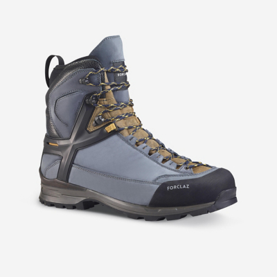 Decathlon Mens Blue Waterproof Leather High Hiking Boots | Men | George ...