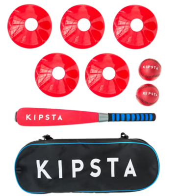 Decathlon BA100 Foam Baseball Ball & Bat Set Kids | Sports & Leisure ...