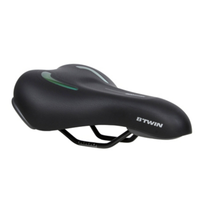 Decathlon Unisex Hybrid Trekking City Gel Bike Saddle | Sports ...