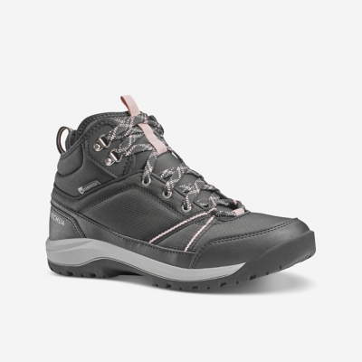 Decathlon Women's Grey Waterproof Hiking Boots | Women | George at ASDA