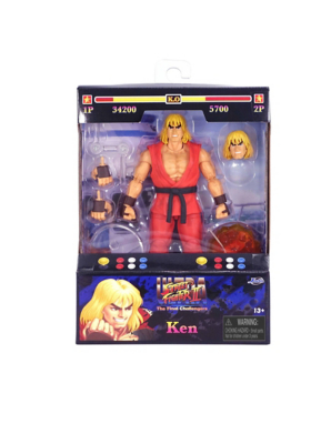 Street Fighter Ken Masters 6 Inch Deluxe Collector Figure | Toys ...
