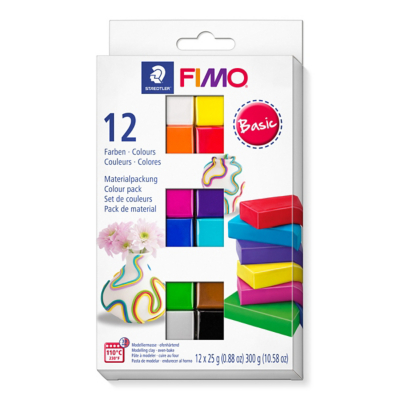 STAEDTLER FIMO Soft Basic Colours Pack | School | George at ASDA
