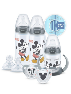 NUK Disney First Choice+ Mickey Mouse Set with Temperature Control ...