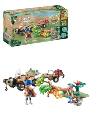 PLAYMOBIL 71011 Wiltopia Animal Rescue Quad with Trailer | Toys ...
