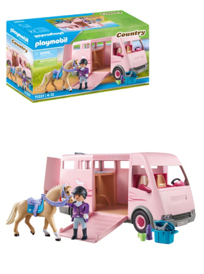 PLAYMOBIL 71237 Country Horse Transporter | Toys & Character | George ...