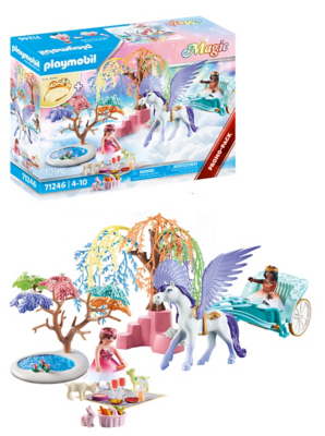 PLAYMOBIL 71246 Princess Picnic with Pegasus Carriage Promo Pack | Toys ...