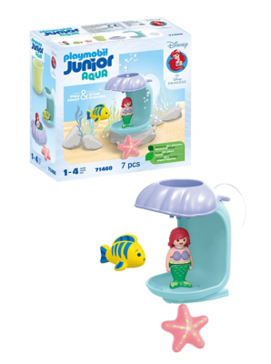 Playmobil 71460 Junior Aqua & Disney: Ariel Shower | Action Figures ...