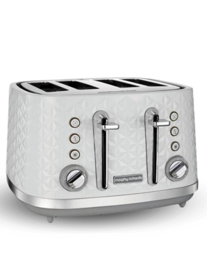 Morphy Richards Vector 4 Slice Toaster | Electricals | George at ASDA