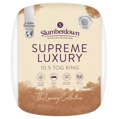 Slumberdown Supreme Luxury 10.5 tog Embossed duvet | Home | George at ASDA