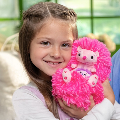 Curlimals Mummy & Baby Mimi Interactive Hedgehogs | Toys & Character ...