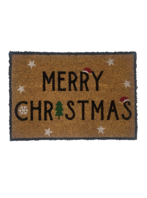 Mighty Mat Merry Christmas Stencilled Coir | Home | George at ASDA