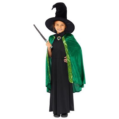Amscan Harry Potter Green Professor McGonagall Fancy Dress Costume ...