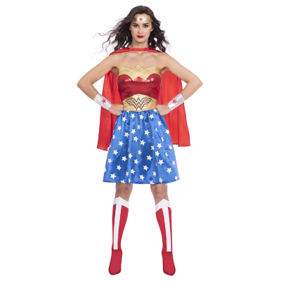 Amscan Wonder Woman Adults Fancy Dress Costume | Collections | George ...