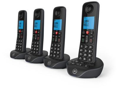 BT Essential Digital Home Phone Quad | Electricals | George at ASDA