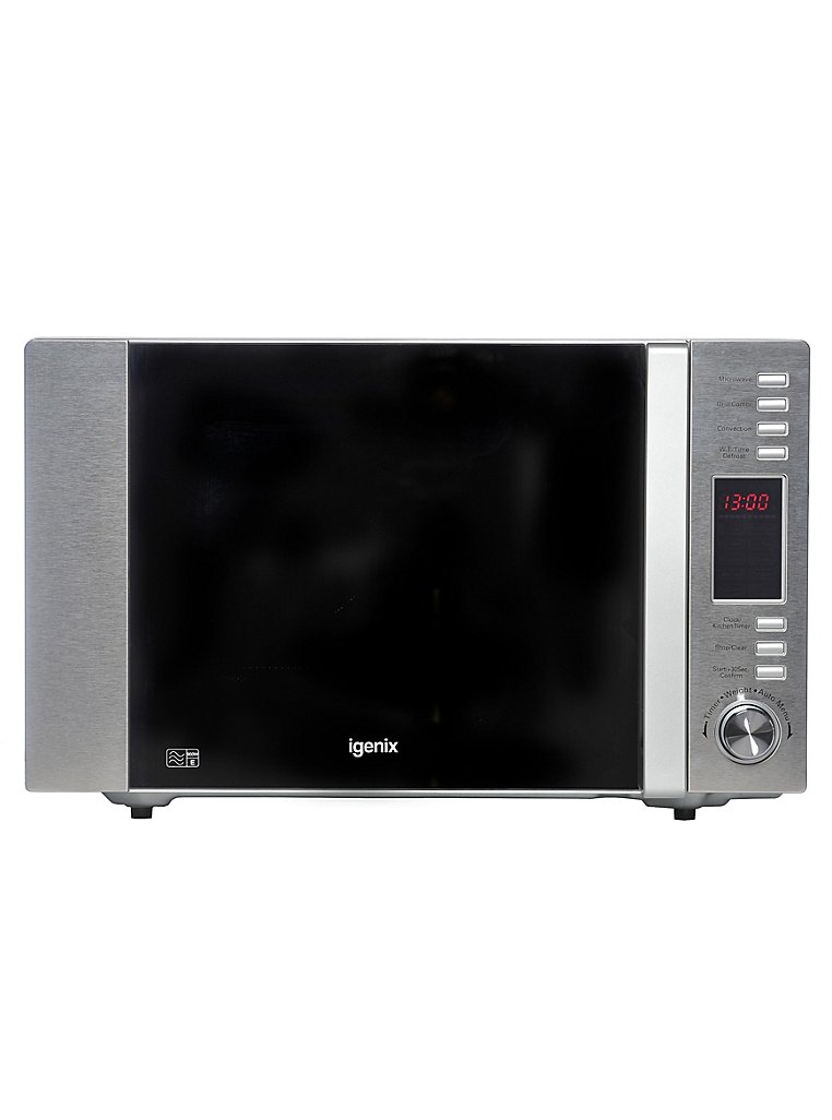 Igenix 30 Litre 900W Stainless Steel Digital Combination Microwave ... Igenix 30 Litre 900W Stainless Steel Digital Combination Microwave ...