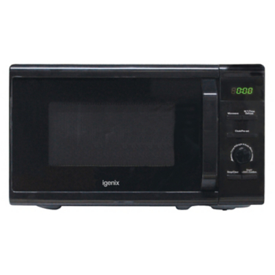 Igenix 20 Litre 800W Black Digital Microwave | Electricals | George at ASDA