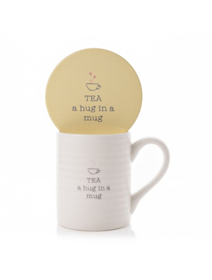 Celebrations Tea Hug Mug & Coaster | Home | George at ASDA
