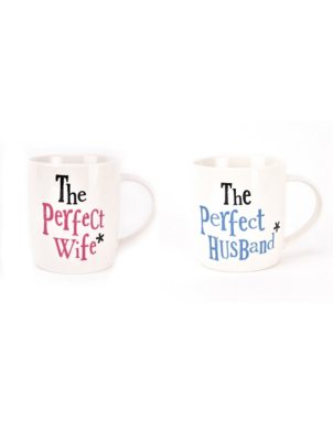 Brightside Set of 2 Mugs | Home | George at ASDA