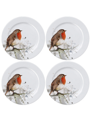 Meg Hawkins Robin Dinner Plate Set | Home | George at ASDA