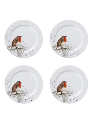 Meg Hawkins Robin Side Plate Set | Home | George at ASDA