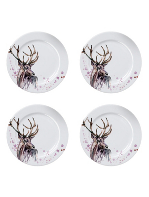 Meg Hawkins Stag Side Plate Set | Home | George at ASDA