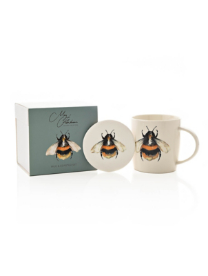 Meg Hawkins Bee Mug & Coaster Set | Home | George at ASDA