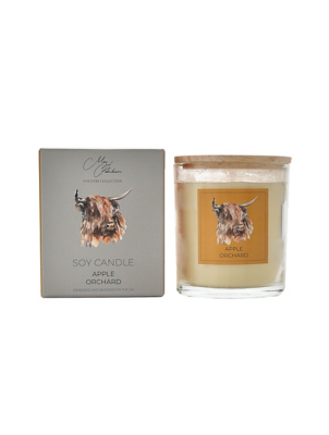 Meg Hawkins Highland Cow Soy Candle Apple Orchard | Home | George at ASDA