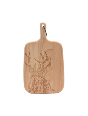 Meg Hawkins Stag Engraved Board | Home | George at ASDA