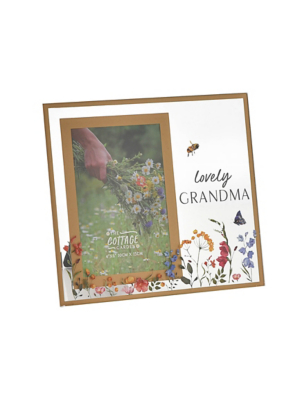 The Cottage Garden Glass Frame 4 x 6 'Grandma' | Home | George at ASDA