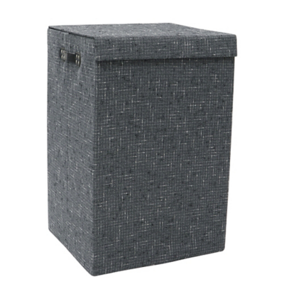 JVL Shadow Fabric Foldable Laundry Hamper | Home | George at ASDA